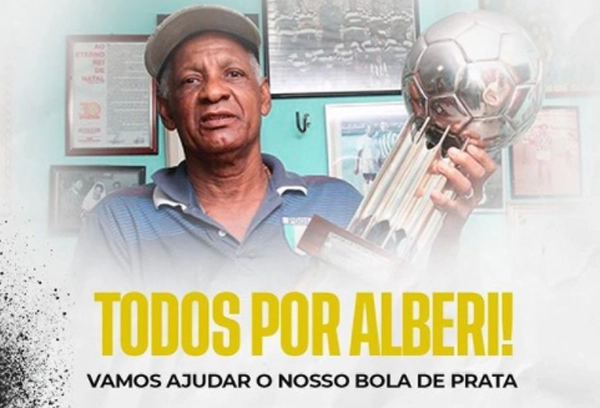 Alberi, um dos maiores da história do ABC-RN, está precisando de ajuda ...