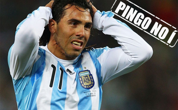 Pingo no Í: Para Tévez, não vai ter Copa! - Notícias - Terceiro Tempo