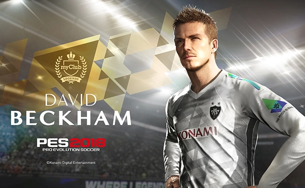 David Beckham é o novo embaixador e lenda do PES 2018 - Notícias ...