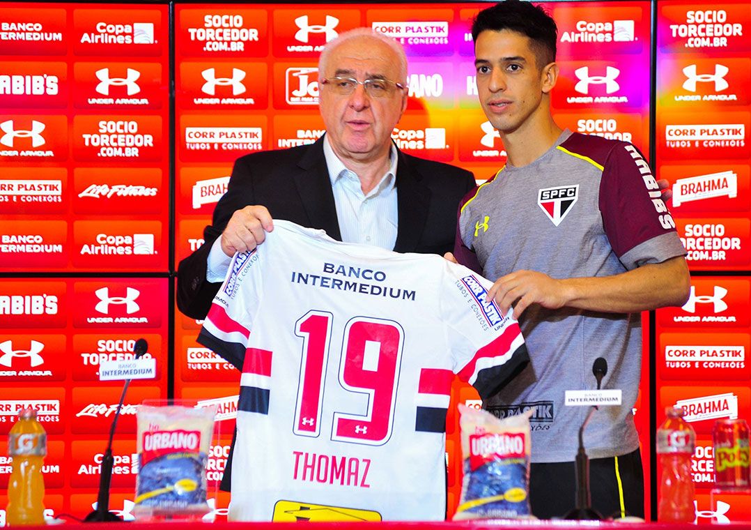 Apresentado, Thomaz se diz feliz por voltar ao clube que o formou ...