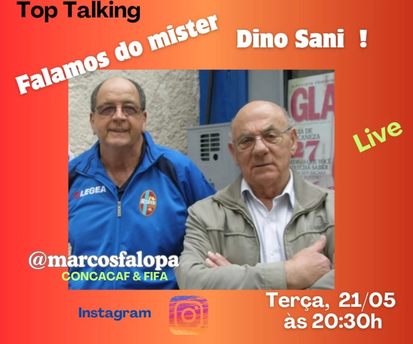 Falopa conduz live em homenagem a Dino Sani, aniversariante desta ...